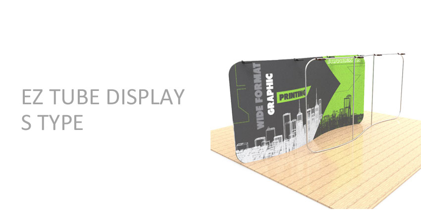 EZ Tube Display S Type - Buy ez tube displays, tension fabric displays ...